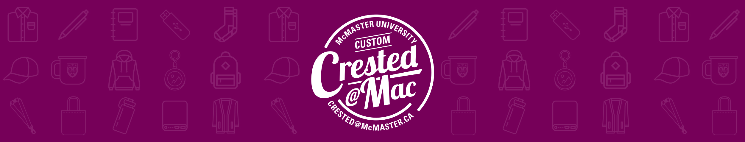 Crested | McMaster Campus Store